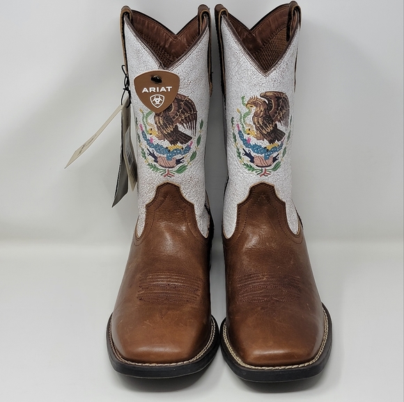 Ariat | Shoes | Ariat Sport Orgullo Mexicano Western Boot Broad Square ...